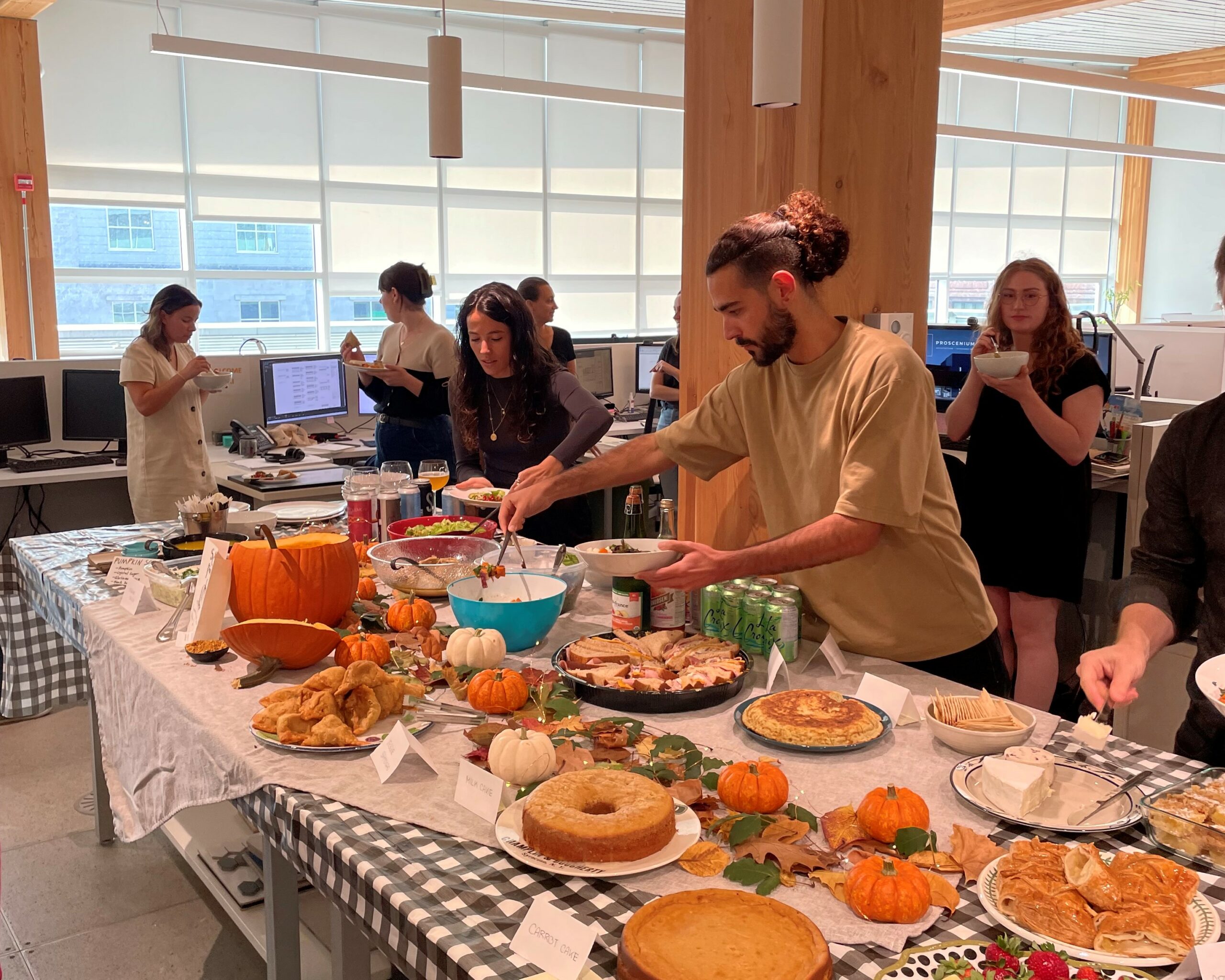 Thanksgiving Potluck at the Studio - Proscenium
