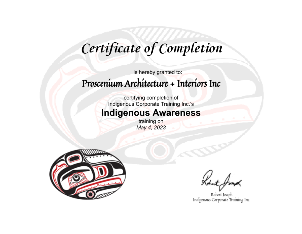 Indigenous Awareness Training and Red Dress Day 2023 - Proscenium